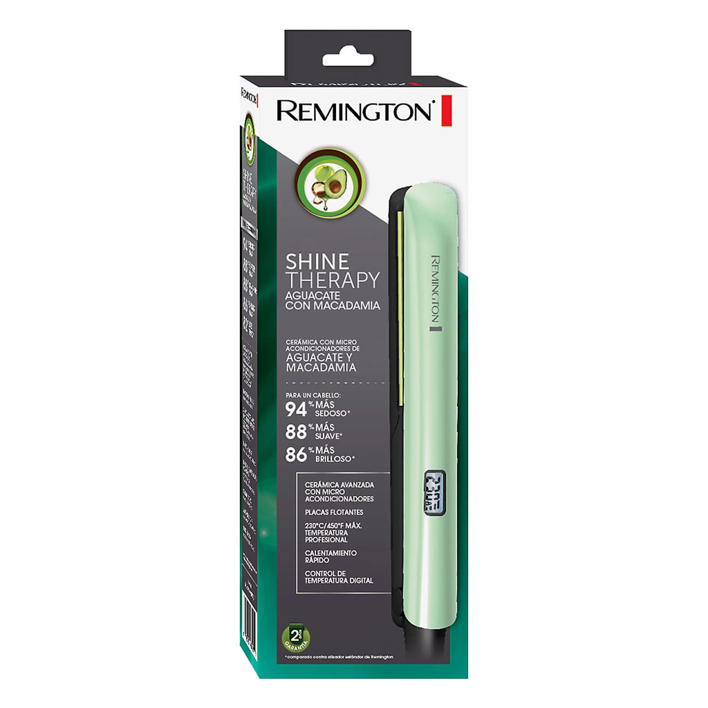Plancha Alisadora Remington Shine Therapy – Remington Bolivia