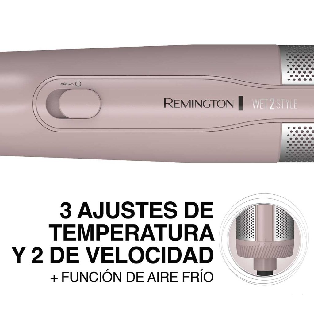 Cepillo de aire Remington Wet2Style – Remington Chile