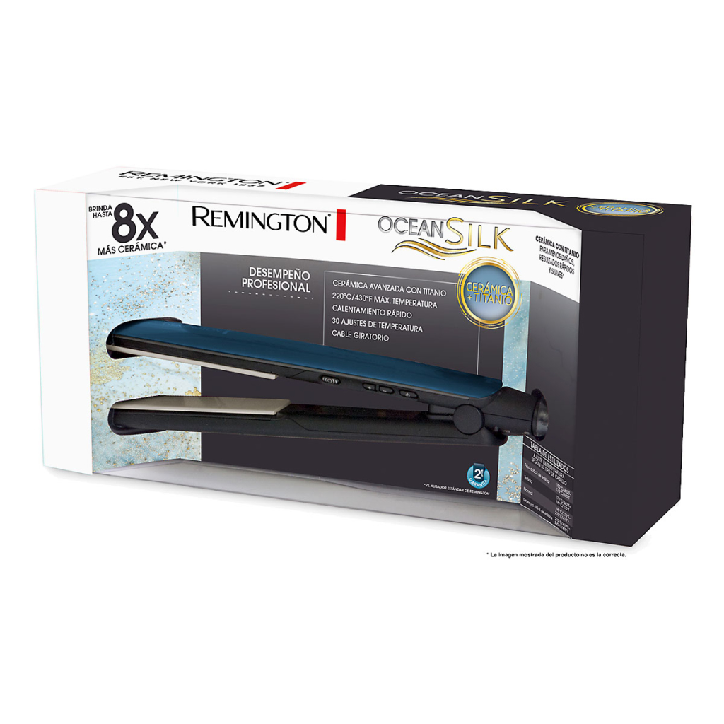 Plancha Alisadora Remington Ocean Silk – Remington Colombia