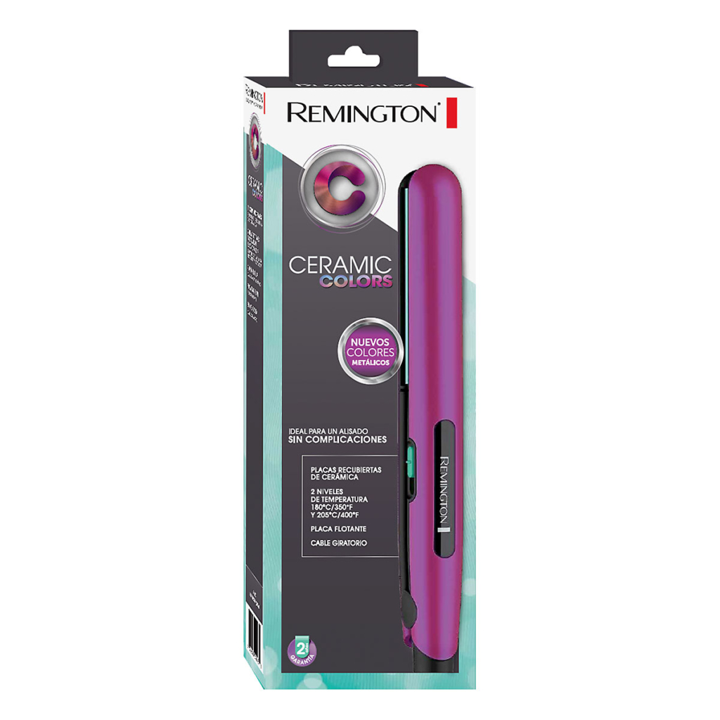 Plancha Alisadora Remington Ceramic Colors – Remington México