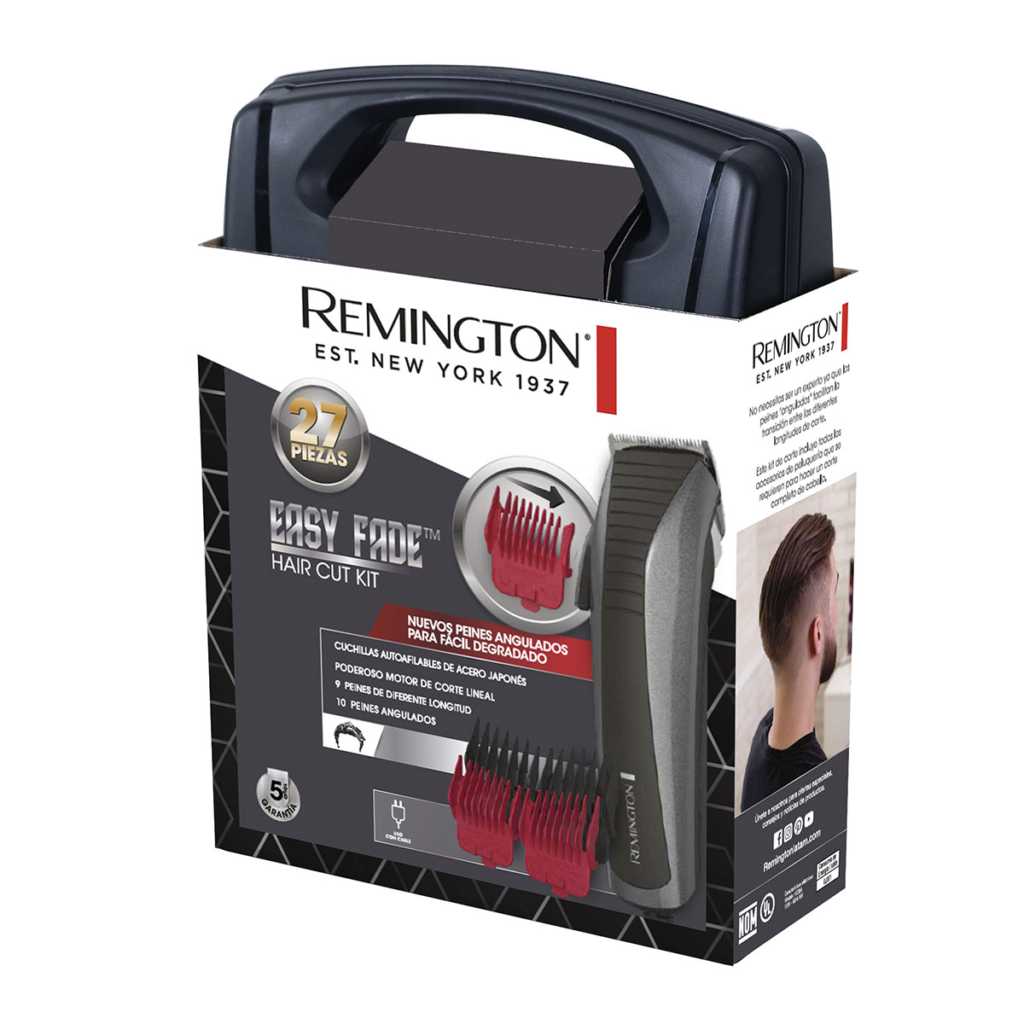 Cortadora De Cabello Remington Easy Fade – Remington México